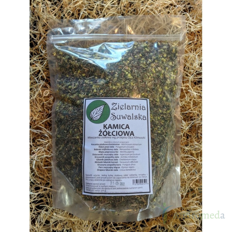 Zioła Kam Żółciowa 500g. Mieszanka wg przepisu Ojca Klimuszki - Bio ...